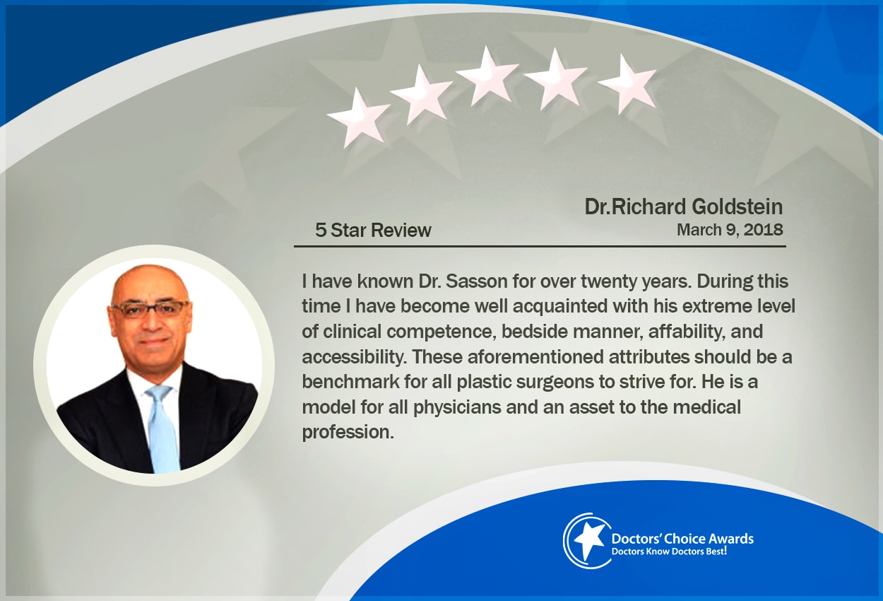 Physician Testimonials - Sasson Plastic Surgery